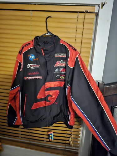 Vintage Snap On Tools Racing Jacket Rare Multi Pocket Size Men's L | eBay
