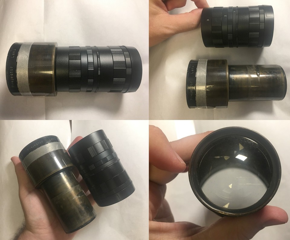 100mm Custom Enhanced Modified Projection lens +adapter Sony E,Dream ...