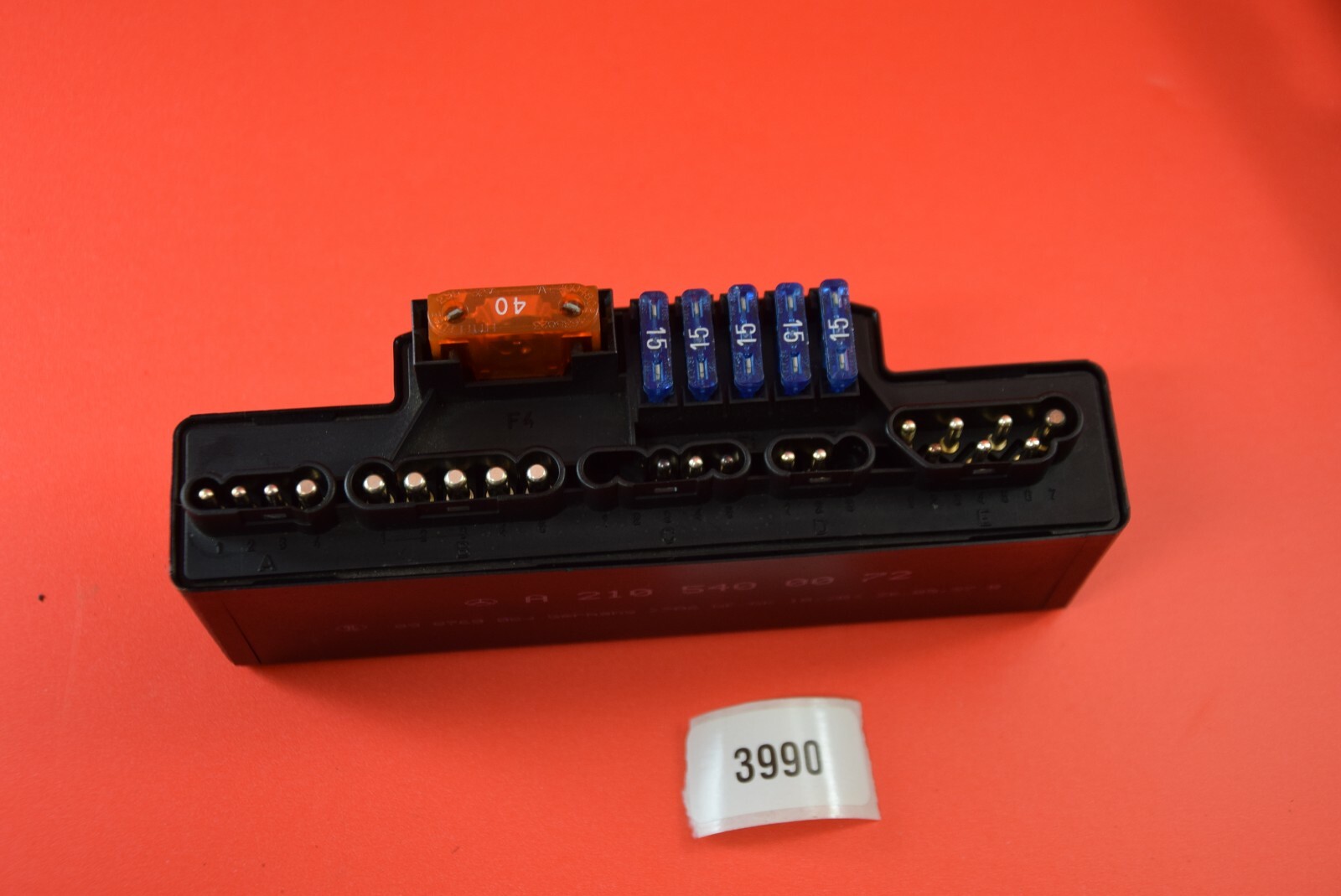 Y#17 97-00 MERCEDES R170 SLK230 ENGINE RELAY FUSE MODULE 2105400072 OEM ...