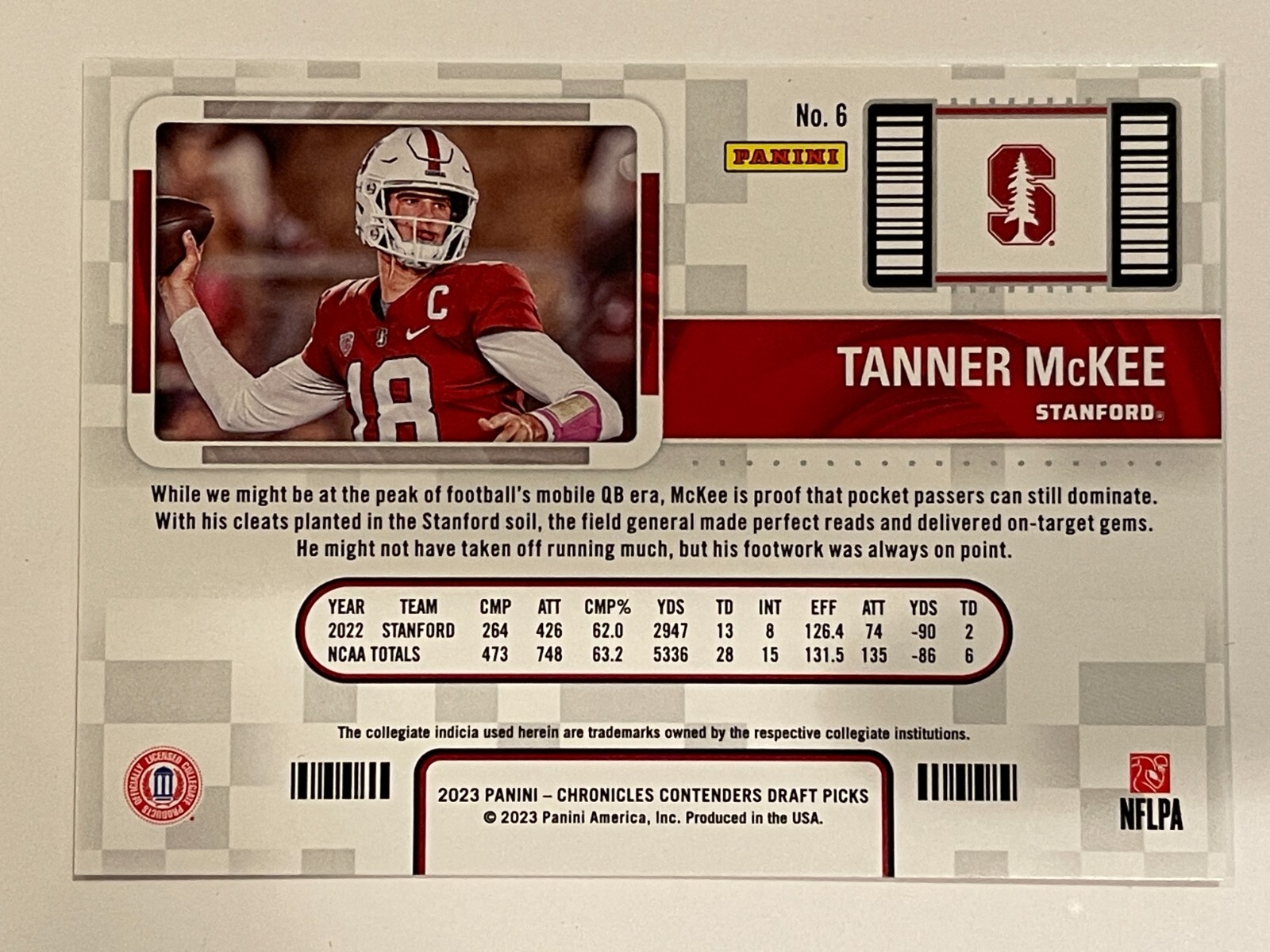 2023 Panini Eagles Tanner McKee Rookie Insert Parallel *Pick Your Card ...