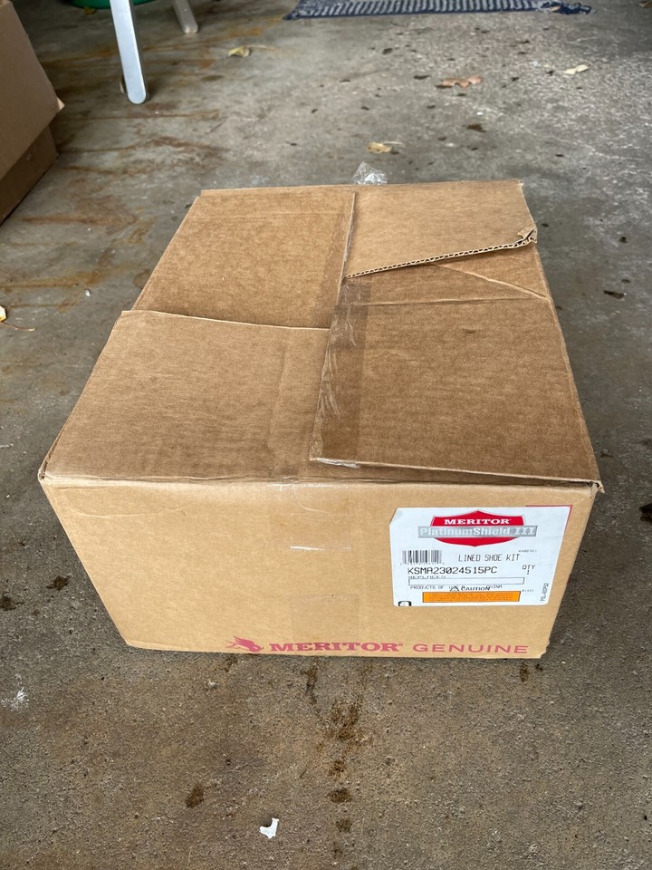 New KSMA23024515PC Meritor Brake Shoe 4515PC Heavy Duty Cast Iron Brake ...