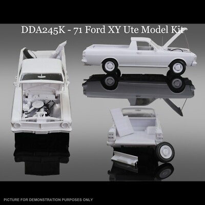 DDA Plastic Model Kit - 1:24 XY Standard Ford Ute | eBay