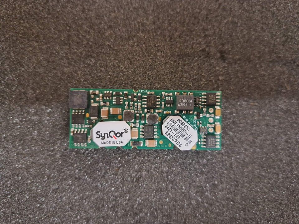New, Synqor, PQ60033EML15NNS-G, DC TO DC CONV,3.3V,15A,OPEN FRAME ...