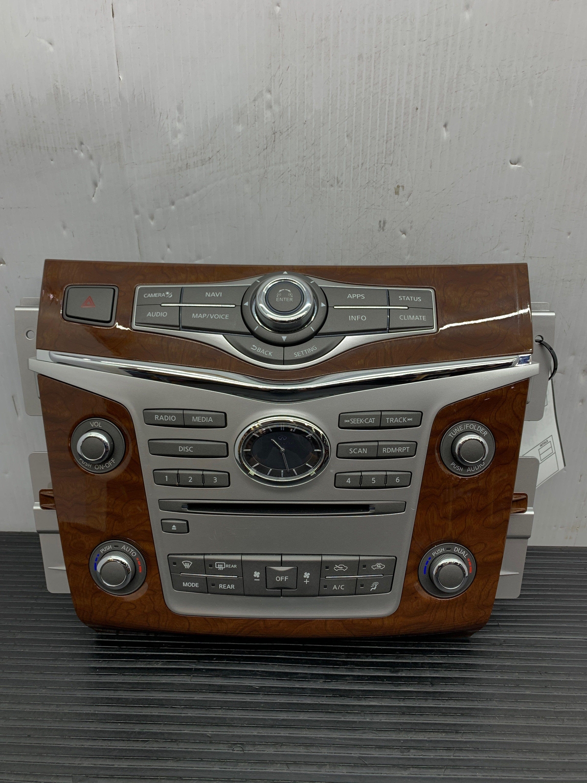 2018-2019 INFINITI QX80 FRONT CENTER CONSOLE RADIO A/C HEATER ...