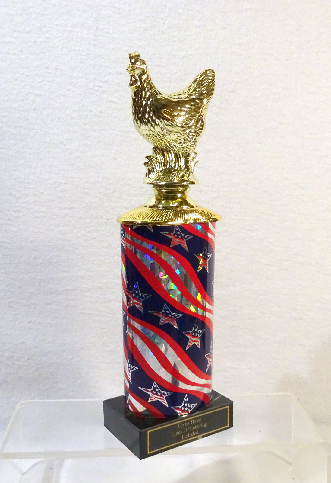 CHICKEN TROPHY TROPHIES HEN CHICKEN TROPHY R-W-B | eBay