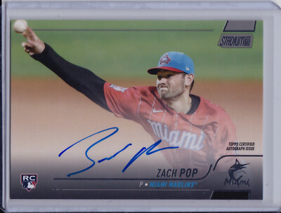 Zach Pop 2022 Topps Stadium Club Auto Rookie Autograph | eBay