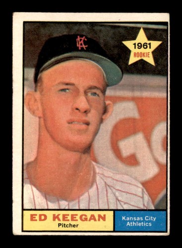 1961 Topps #248 Ed Keegan RC VG/VGEX X2621764 | eBay