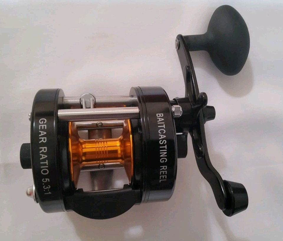 Kastking Rover Round 40R Baitcasting RightHand Reel 4+1 Bearings ...