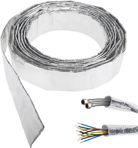 3/4"ID x10' Adjustable Heat Shield Plug Wire for Car Wire Heat Shield ...