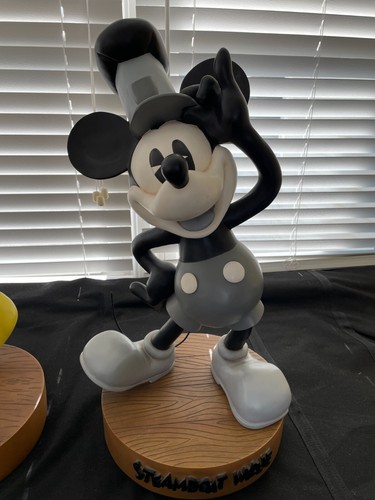 VERY RARE Disney Steamboat Willie statue sculpture 25 inches tall | eBay