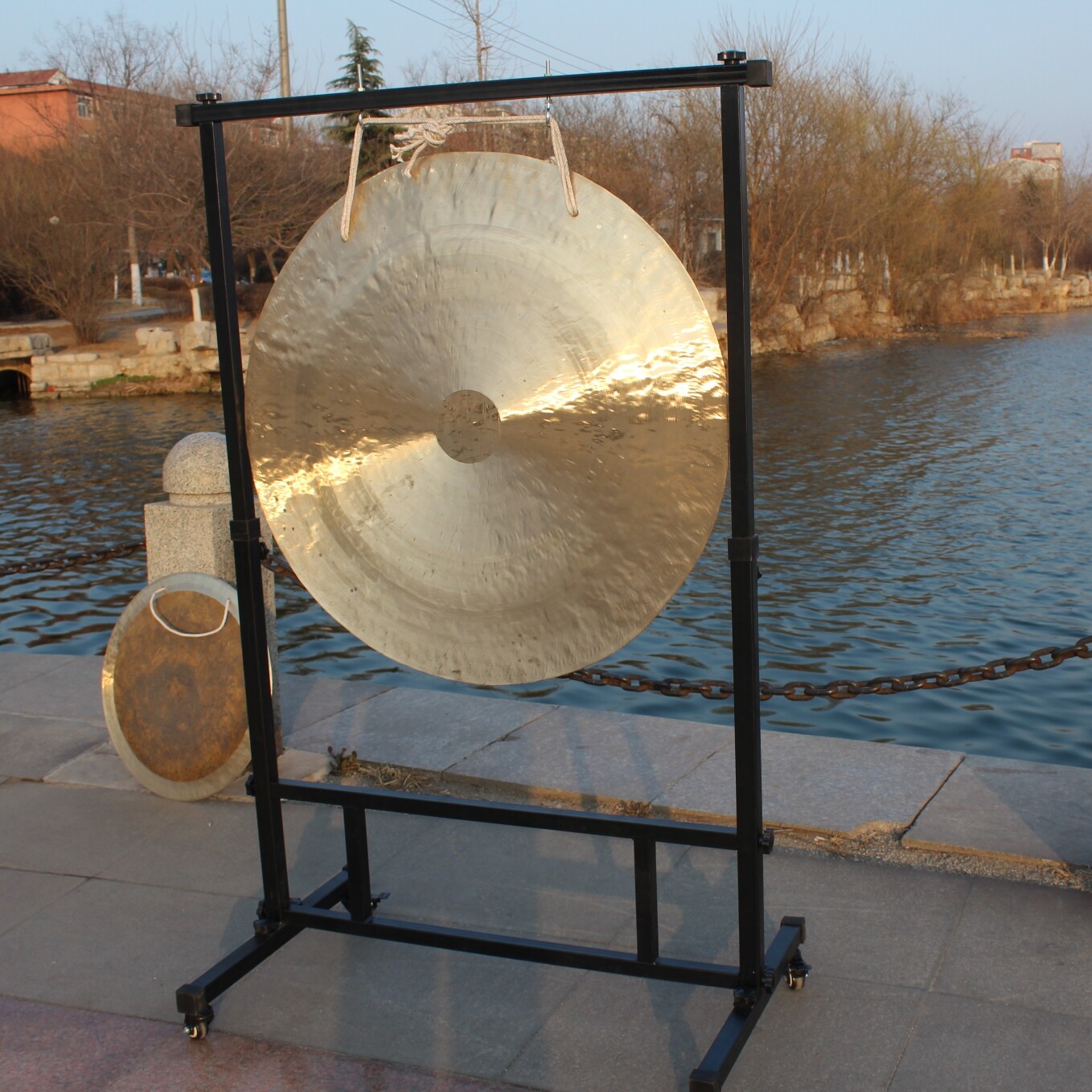 Wind Gong|Feng Gong|Chinese Traditional Gong with Wood Mallet For Sound ...