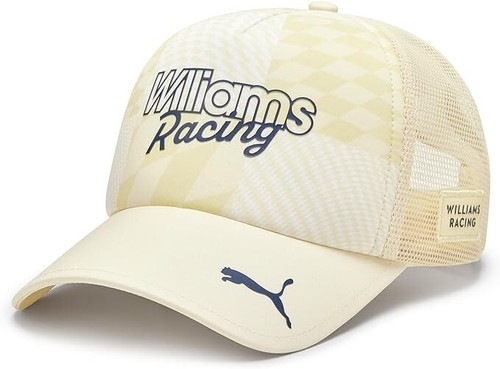 Williams Racing F1 Official PUMA Trucker Baseball Cap 2024 White Free ...