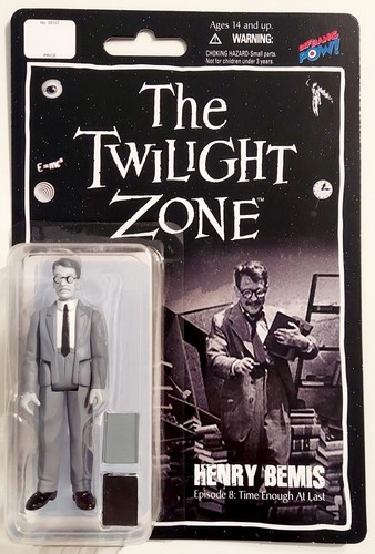 BIF BANG POW THE TWILIGHT ZONE HENRY BEMIS ACTION FIGURE BRAND NEW FAST ...