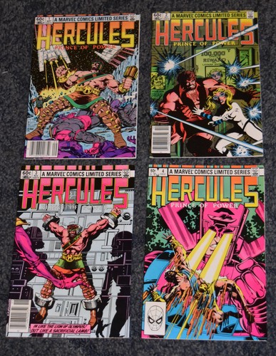 MARVEL COMICS HERCULES LIMITED SERIES ISSUES 1-4 (1984) | eBay