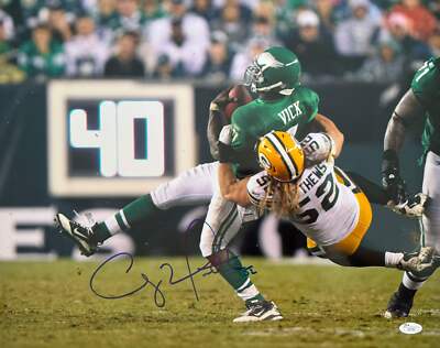 Clay Matthews Signed 16x20 Green Bay Autographed Photograph JSA | eBay