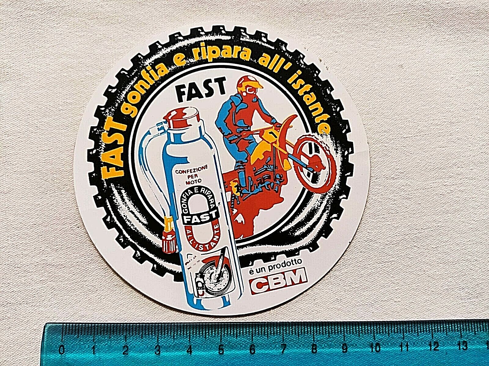 Fast Blowing Repairs Instant Cbm Motorcycle Adhesive Yrs 80 Old Sticker ...