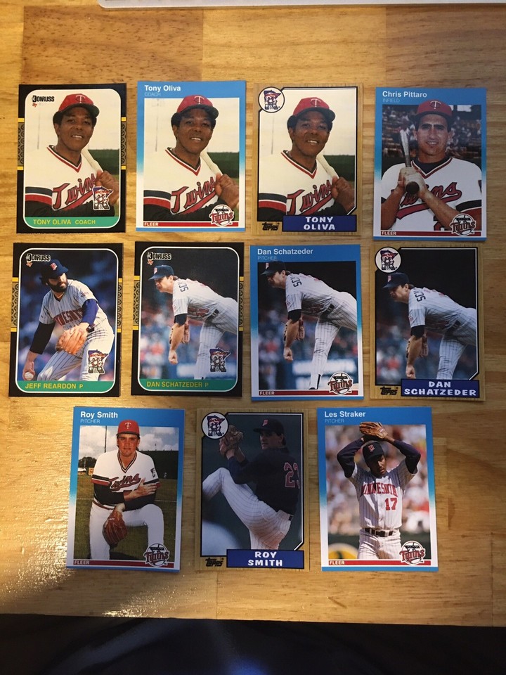 1987 Donruss Billy Beane Custom Card That Never Were Minnesota Twins WS ...