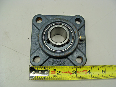 4 BOLT FLANGE BEARING F205 BEARING UC205-16 | eBay