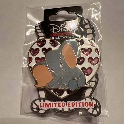 Disney DSSH Valentine’s Day Heart Pin - Dumbo - LE 400 | eBay