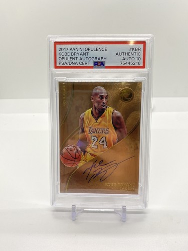 Kobe Bryant 2017 Panini Opulence Autograph 12/35 Authentic Auto 10 On ...