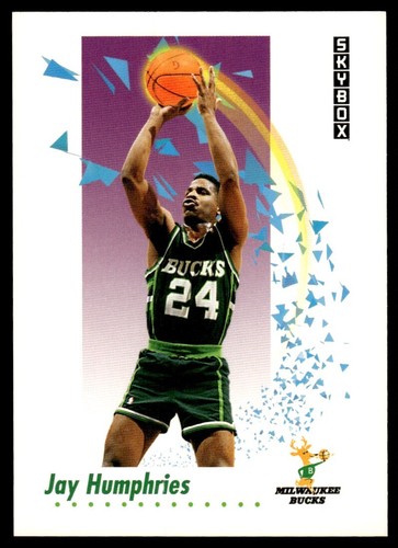 1991-92 SkyBox Jay Humphries Milwaukee Bucks #158 | eBay