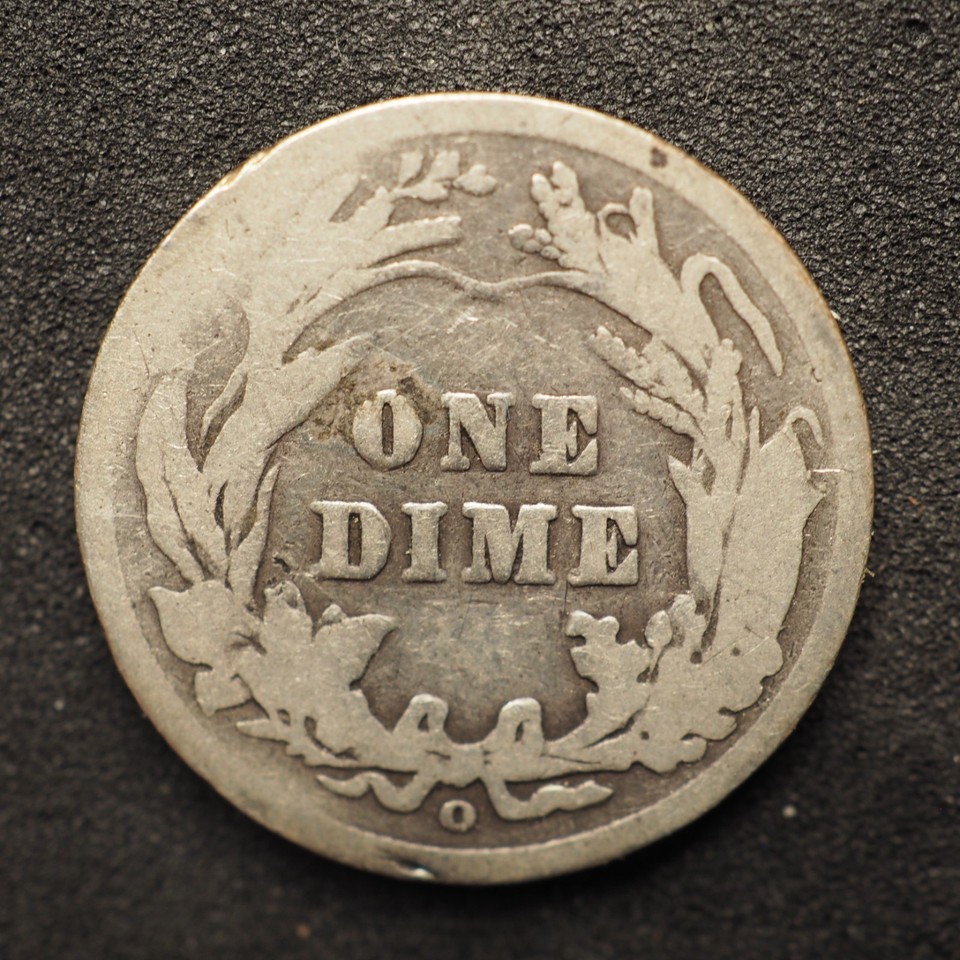 1905 **micro o** BARBER SILVER DIME **NICE ** FREE SHIPPING! C0620 | eBay
