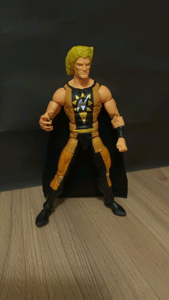 6" Custom Action Figure Nuclear Man Solar Man V2 Superman Marvel ...