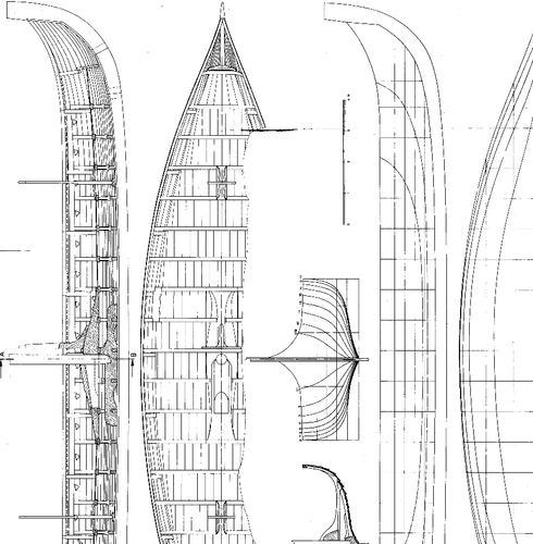 Viking ship model plans Printed 17in x 11in | eBay
