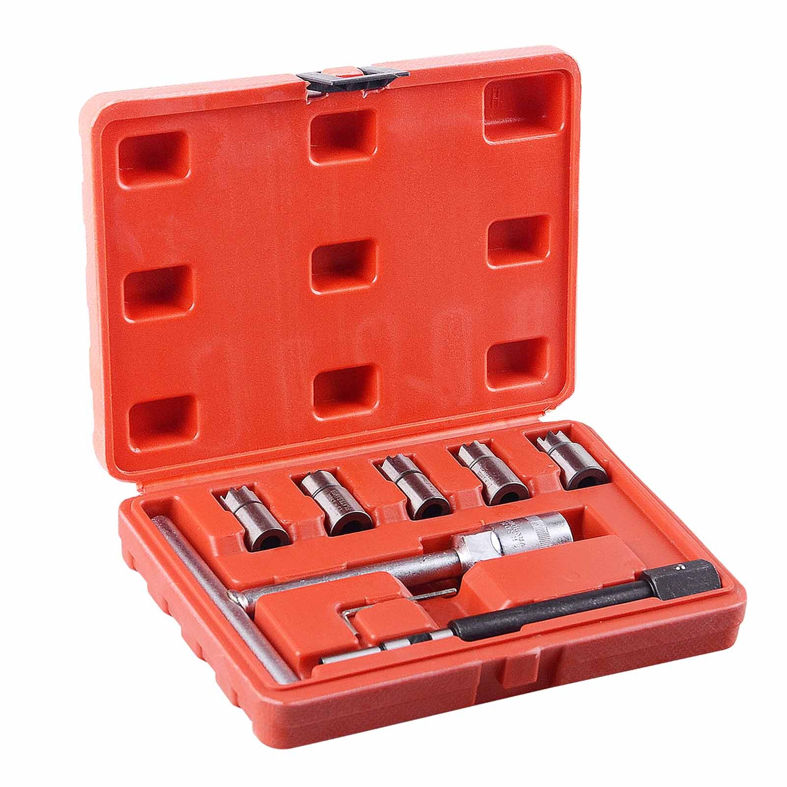 Universal 7pc Diesel Injector Seat Cutter Set Kit Delphi Bosch Cars ...