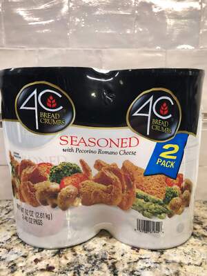 4C Seasoned Bread Crumbs, 2 pk / 46 oz. Fried Chicken Breader Mix Flour ...