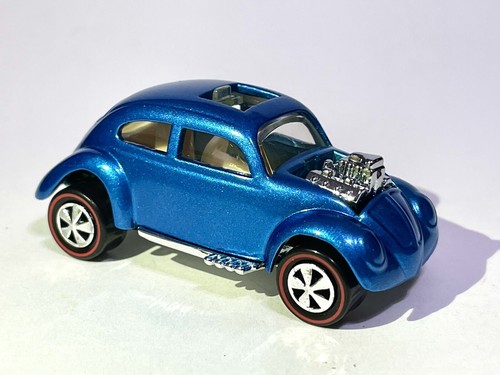 CUSTOM MADE BLUE - REDLINE Hot Wheels Custom Volkswagen BEETLE / BUG | eBay