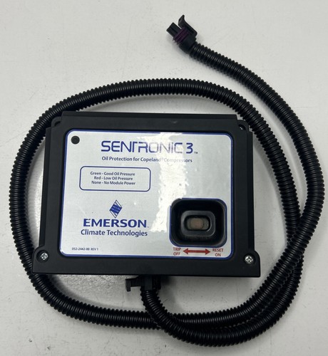 Copeland Sentronic 3 Oil Pressure Control 052-2442-00 Rev 1 Cut Out ...