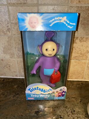 Teletubbies 1998 Tinky Winky w/ Red Purse 7" PVC Doll NEW | eBay