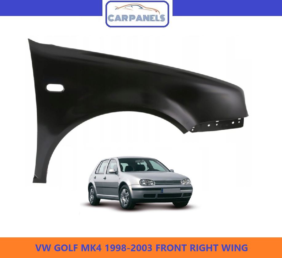 VW GOLF MK4 FRONT WING 1998-2003 DRIVER SIDE RIGHT OFFSIDE VG0602AL ...