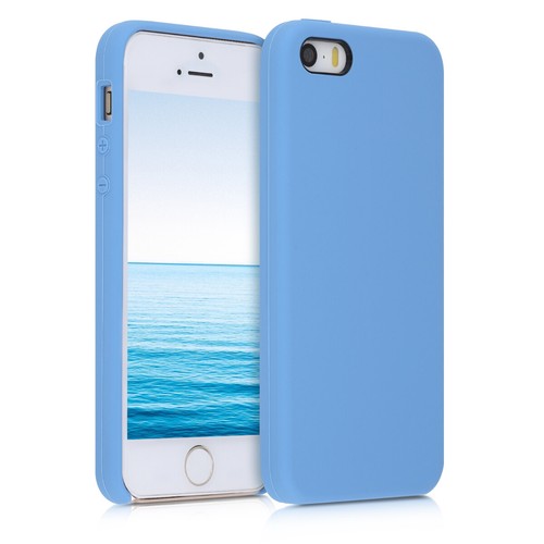 Silicone Case for Apple iPhone SE 1.Gen 2016 5 5S - TPU Rubberized ...