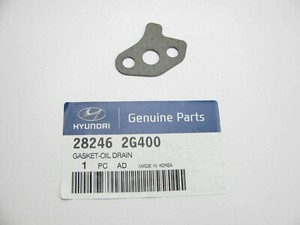 NEW GENUINE Turbocharger Oil Line Gasket OEM For Hyundai 282462G400 | eBay