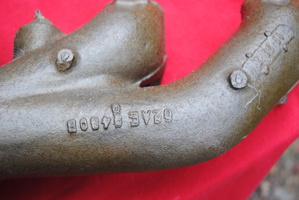 1963-1964 Ford Galaxie 406 & 427 Long Tube Cast Headers C3AE D & C2AE B ...