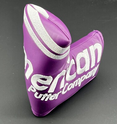 American Putter Company Purple & White Supreme Headcover APC Prototype ...