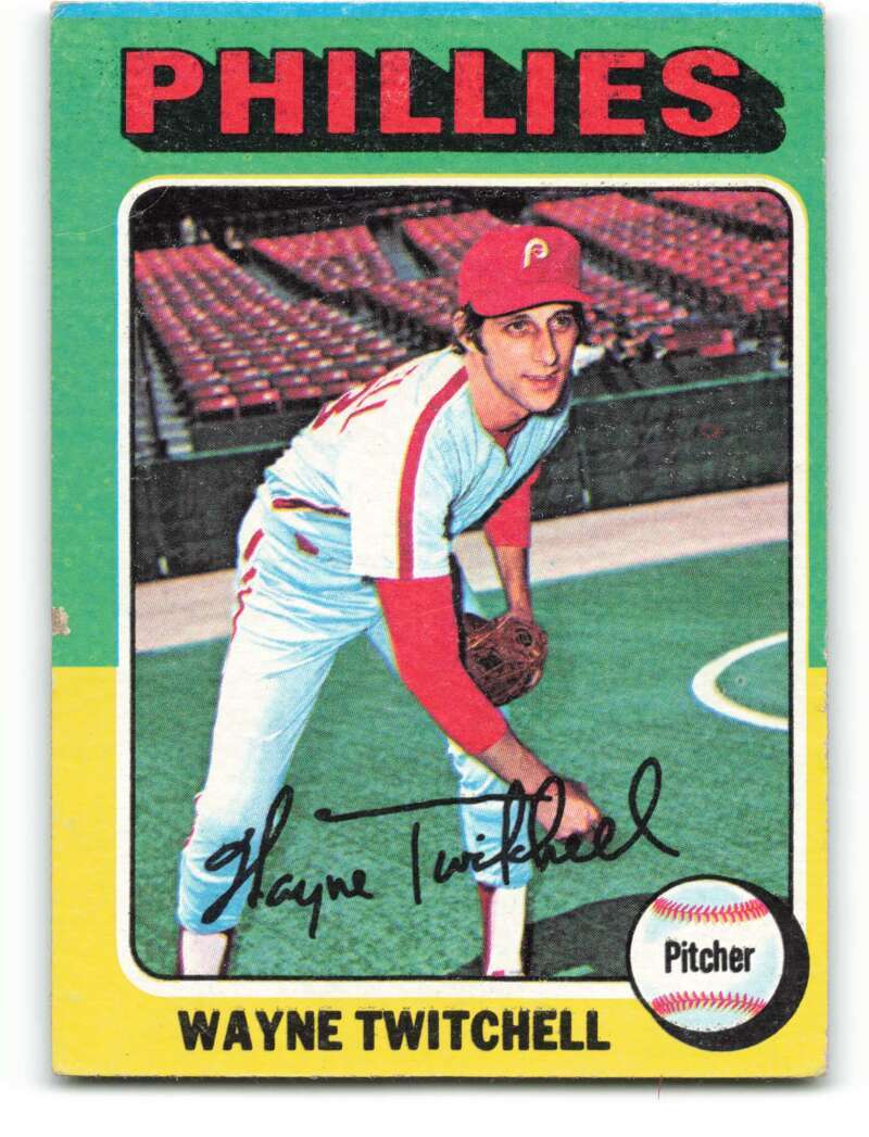 1975 Topps #326 Wayne Twitchell VG Very Good Phillies | eBay