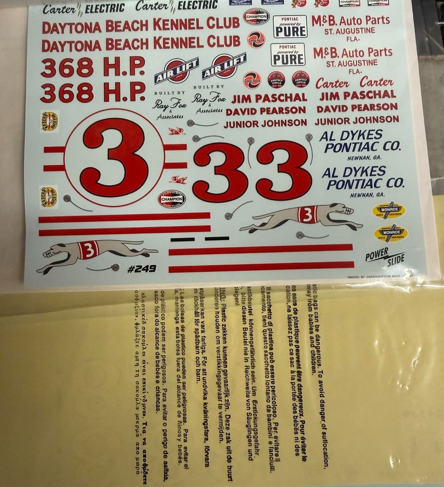 Moebius Model King Joe Weatherly's 1961 Pontiac Catalina PLUS ...