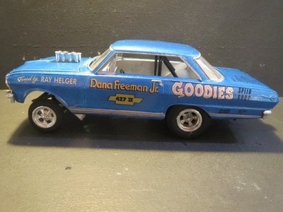 Dana Freeman's 65 Nova AWB 1/25 Funnycar Display Model from Fremont ...