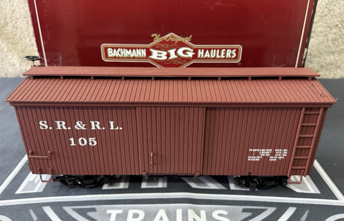 Bachmann 95370 20' Box Car Sandy River & Rangeley Lakes Real LN Narrow ...