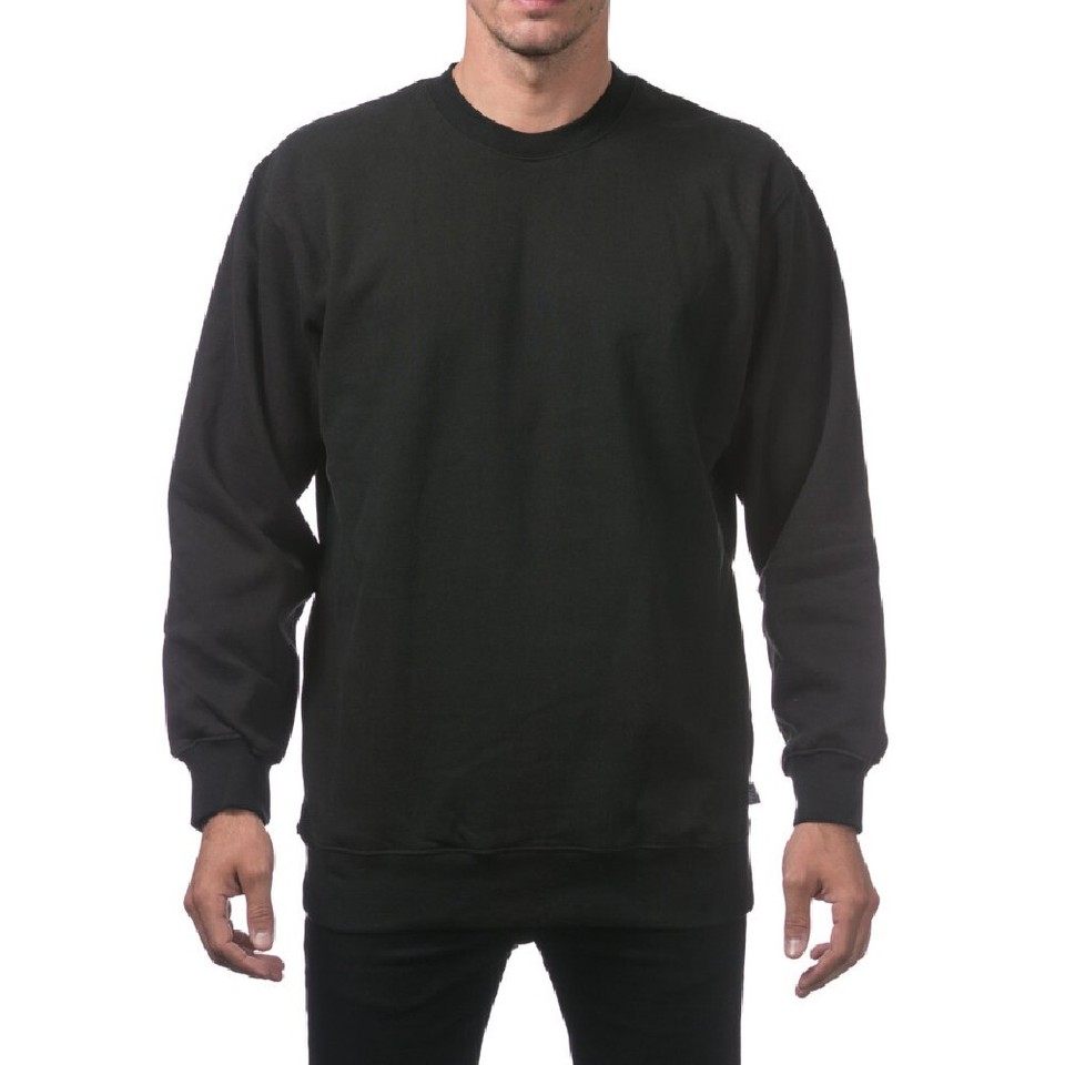 PROCLUB MENS HEAVYWEIGHT CREWNECK FLEECE PULLOVER PRO CLUB FLEECE ...