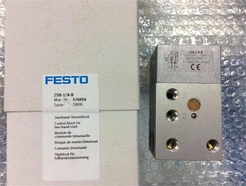 Festo ZSB-1/8-B 576656 Control Block New One Free Shipping ZSB1/8B | eBay