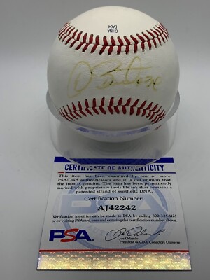 Dave Stewart A's Signed Autograph Official International League ...