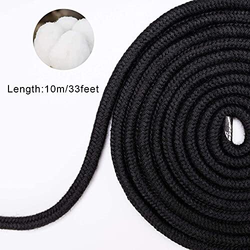 Soft Cotton Rope-32 feet 10m Multi-Function Natural Durable Long Rope ...