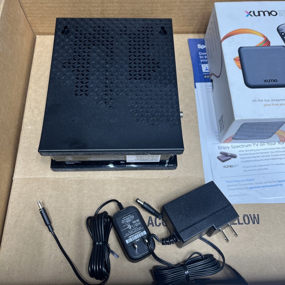 XUMO Stream Box + SPECTRUM D3.1 2.5G eMTA DOCSIS Advanced Voice Modem ...