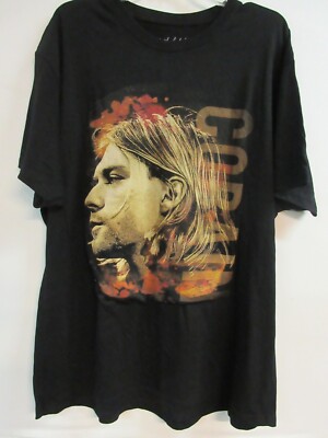 KURT COBAIN OFFICIAL MERCH SIDE VIEW 2023 BAND CONCERT MUSIC T-SHIRT ...