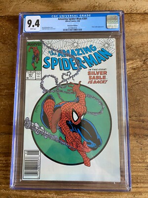 Amazing Spider-Man #301 Marvel Comics 1988 CGC 9.4 Newsstand Classic ...