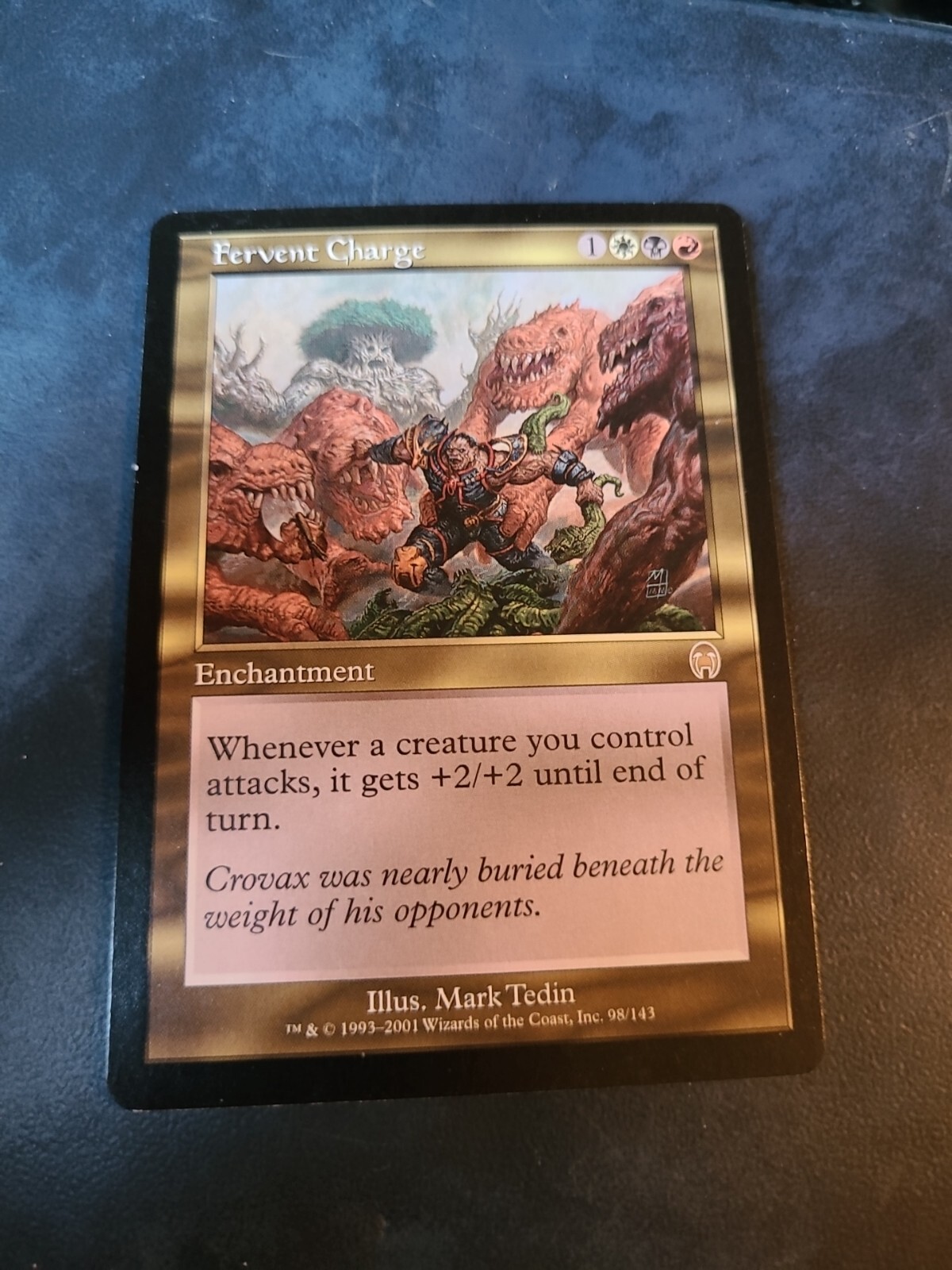 MTG Fervent Charge - LP Apocalypse - Magic the Gathering - MTG | eBay